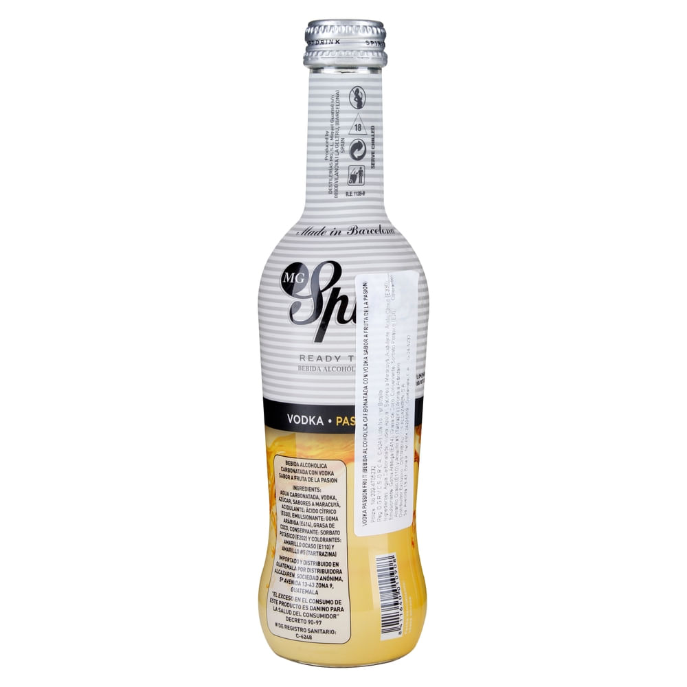 Comprar Bebida alcohólica Spirit con vodka passion fruit piña - 275 ml ...
