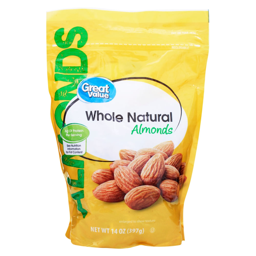 Comprar Almendra Great Value Natural - 397 g | Walmart Guatemala ...