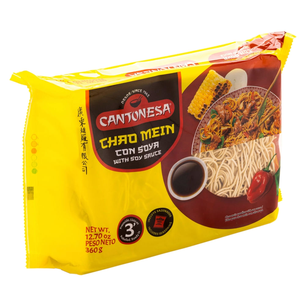 Comprar Pasta Cantonesa Chao Mein Con Soya - 360 g | Walmart Guatemala ...