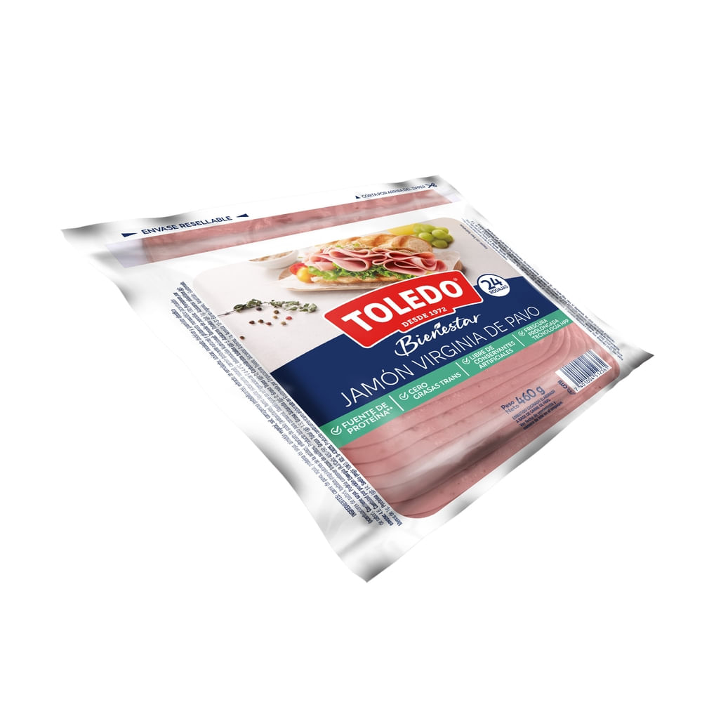 Comprar Jamón Toledo, Virginia de Pavo -460g | Walmart Guatemala ...