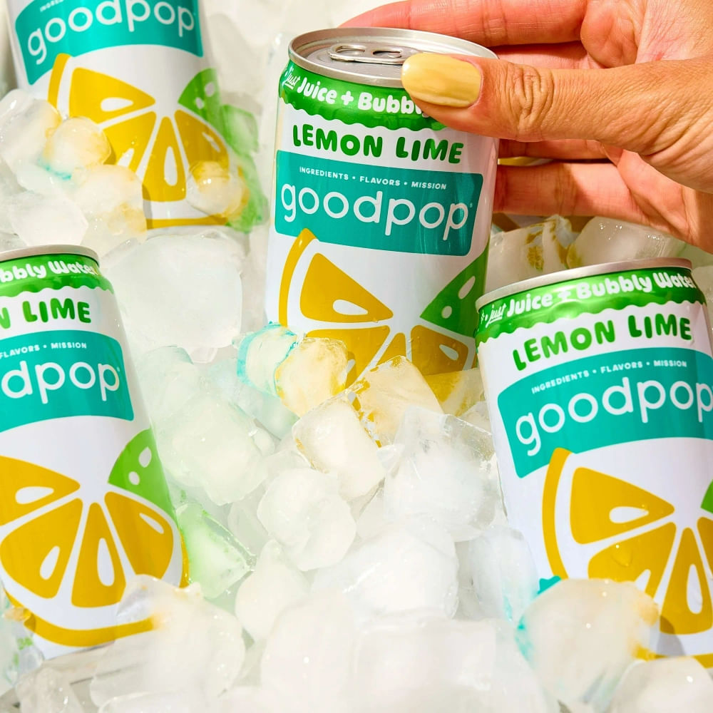 Lemon Lime Good Pop 6 mini Lata - 1300 ml