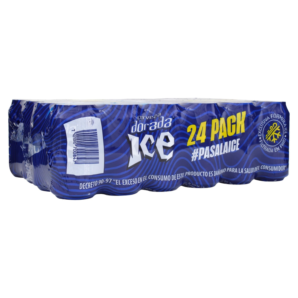 24 Pack Cerveza Dorada Ice Lata - 355ml - Paiz | Guatemala
