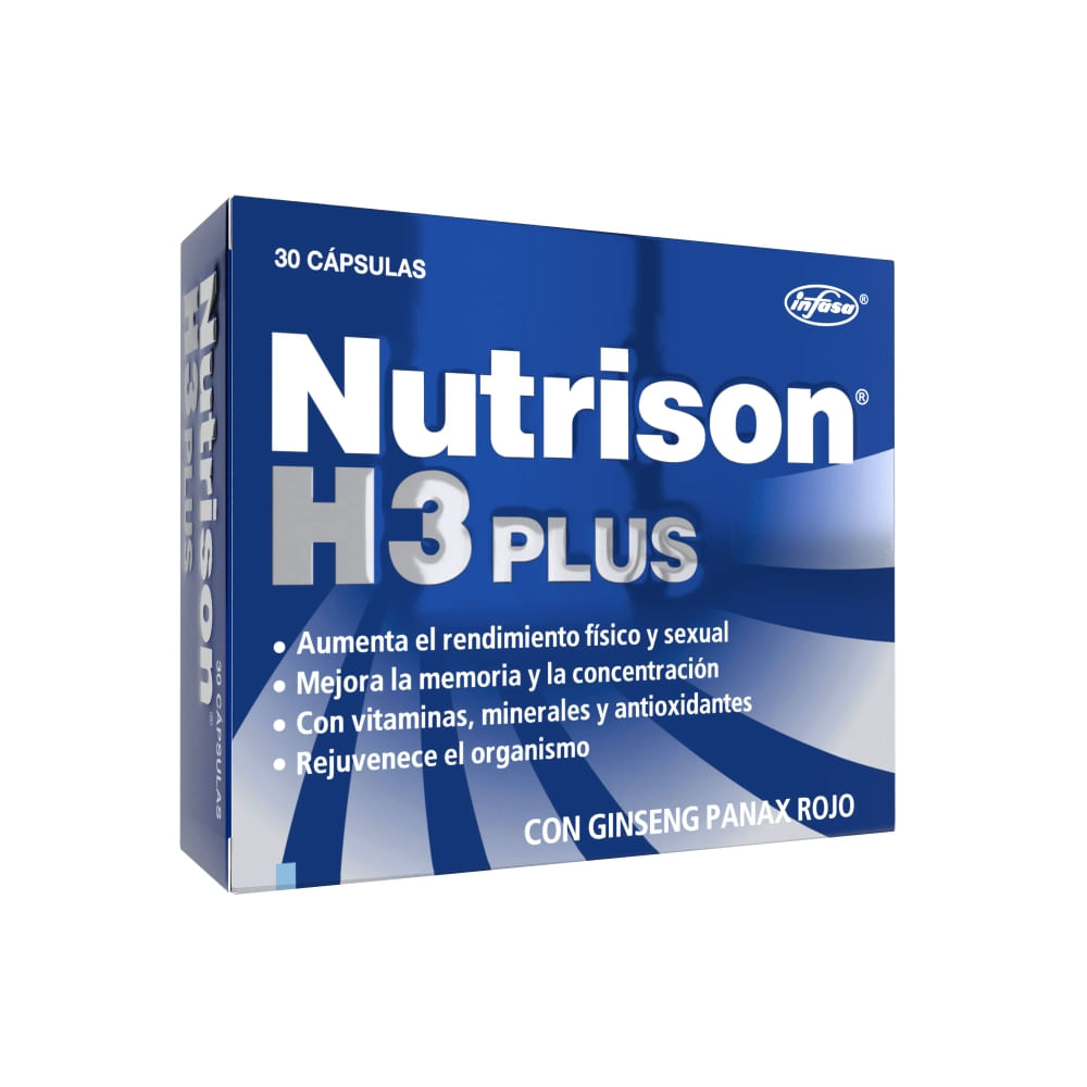 Nutrison H3 Plus - 30 capsulas s | Walmart Guatemala - Walmart | Guatemala