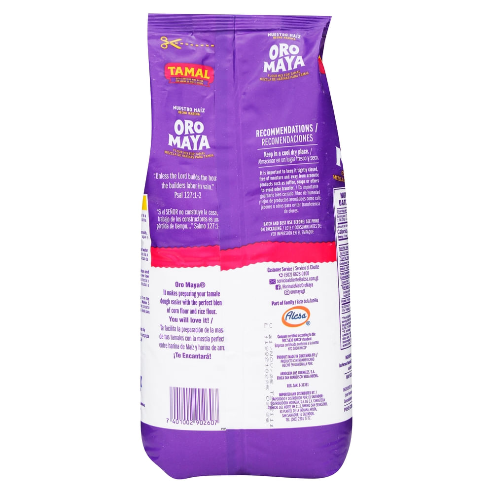 Comprar Harina Oro Maya Tamal - 908 g | Walmart Guatemala - Maxi ...