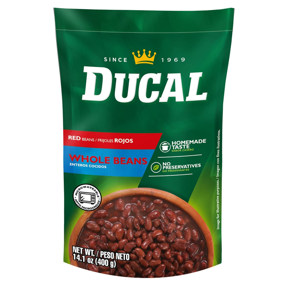 Comprar Ducal Frijol Rojo Entero Dpk 400gr | Walmart Guatemala ...