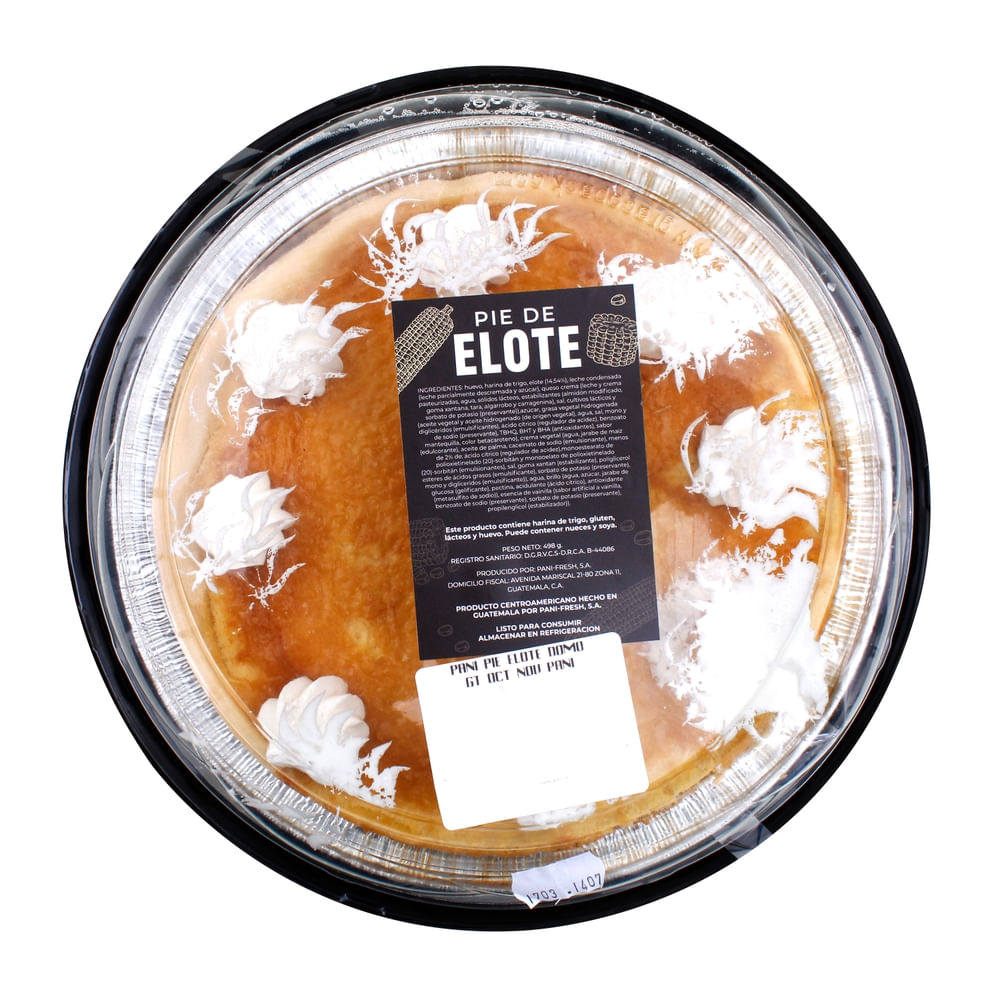 Comprar Pie Elote Panifresh Unidad 604 Gr | Walmart Guatemala - Paiz ...