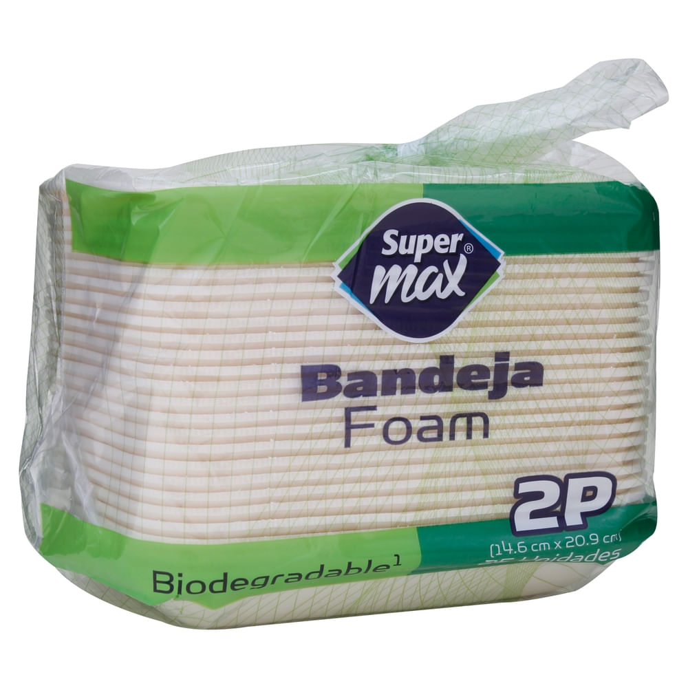 Comprar Bandeja Supermax desechable N2 Foam - 25 Uds | Walmart ...