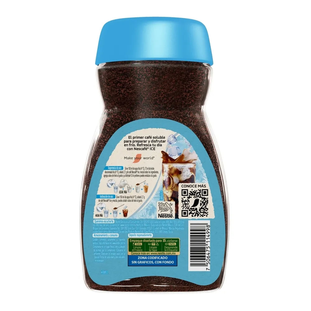 Comprar Café Soluble Nescafé Ice Frasco - 170 g | Walmart Guatemala - Maxi Despensa | Guatemala