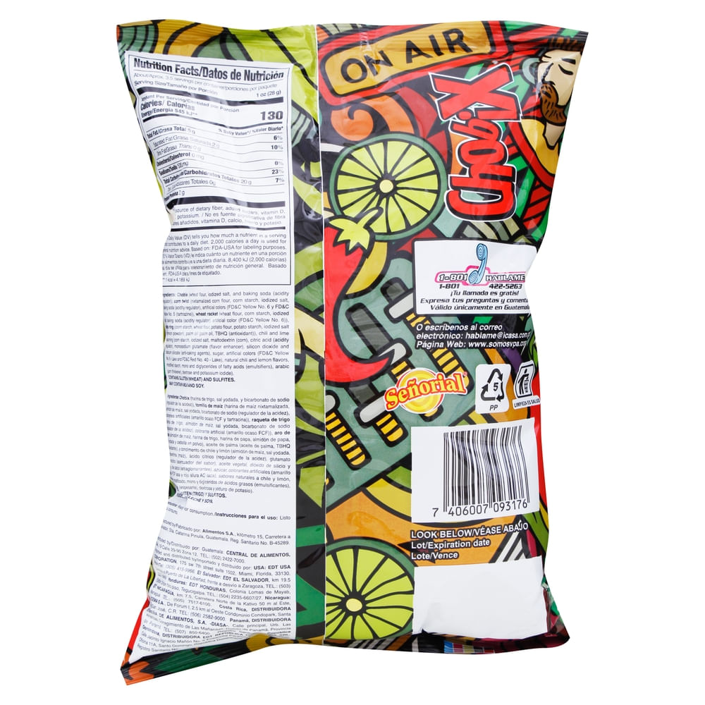 Chobix Mix Chile Limon 100 Gr - Walmart | Compra en línea