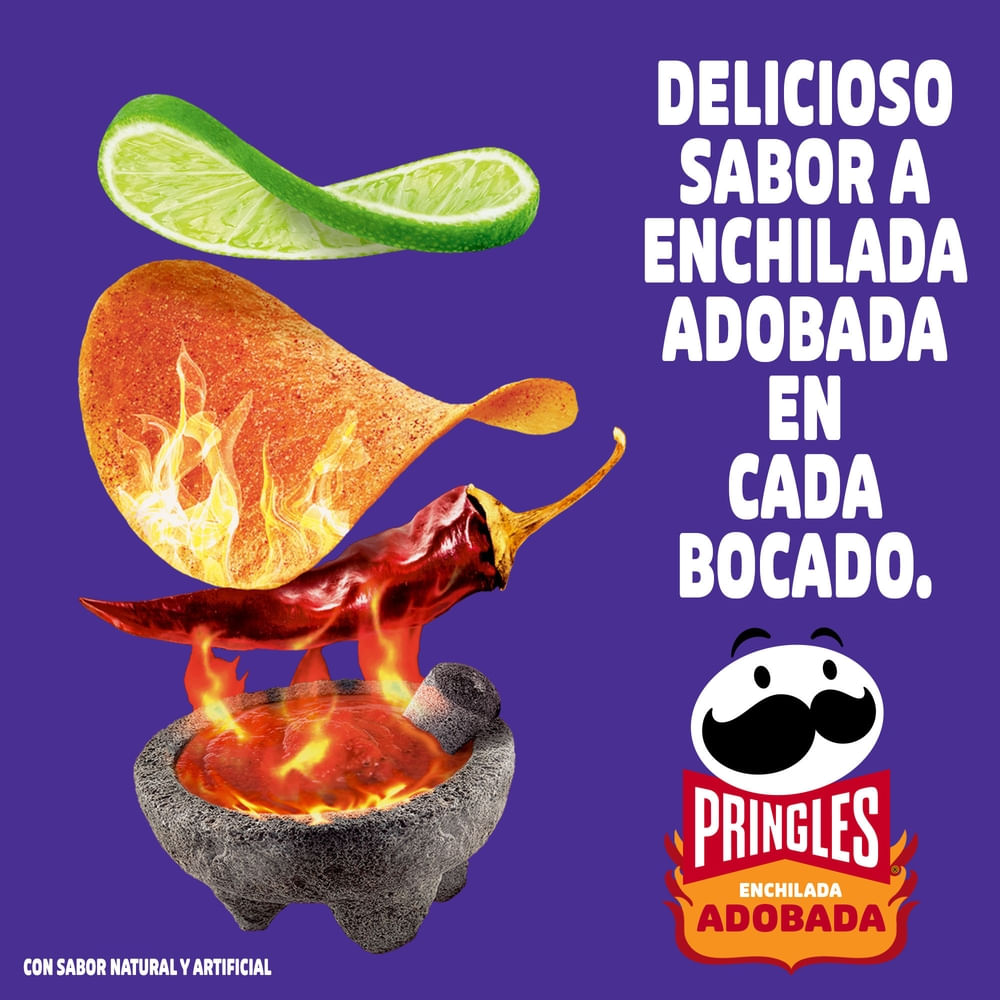 Comprar Papas Pringles Sabor Enchilada la Adobada - 158 g | Walmart ...