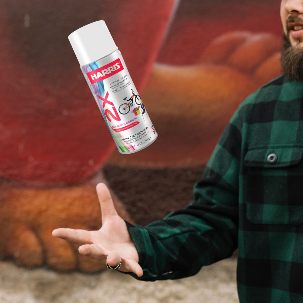 Comprar Pintura para Madera y Metal Harris Multipropositos 2x en Spray ...