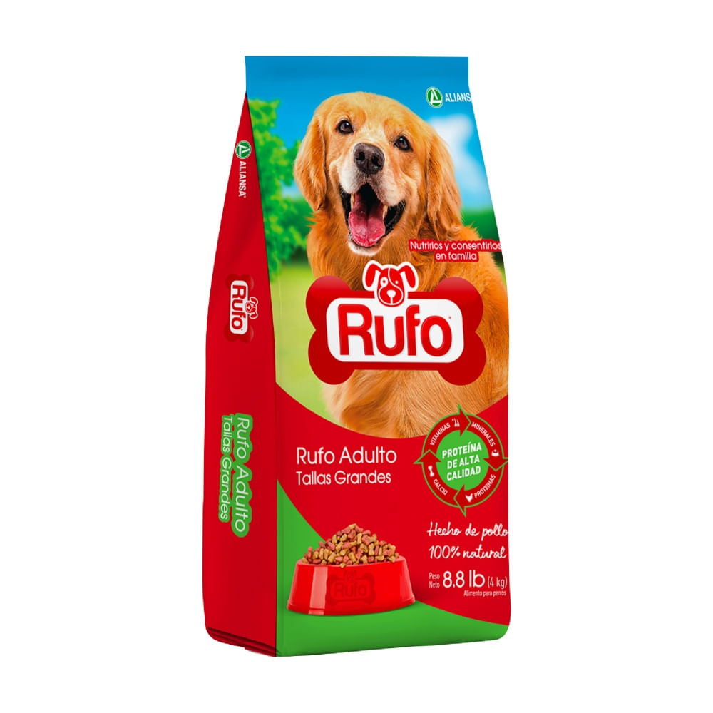 Comprar Alimento Rufo perro adulto sabor pollo - 8.8 lb | Walmart ...
