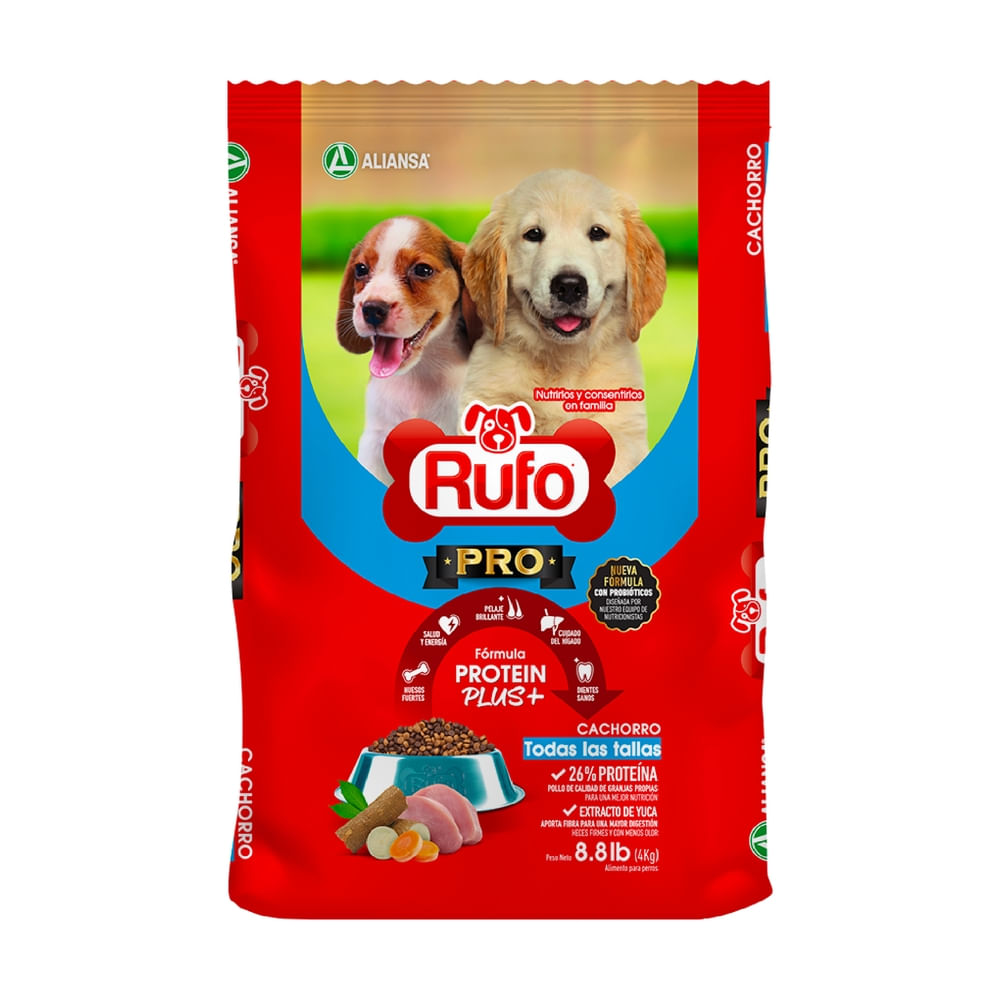 Comprar Alimento Rufo para Perro Cachorro - 4000 g | Walmart Guatemala