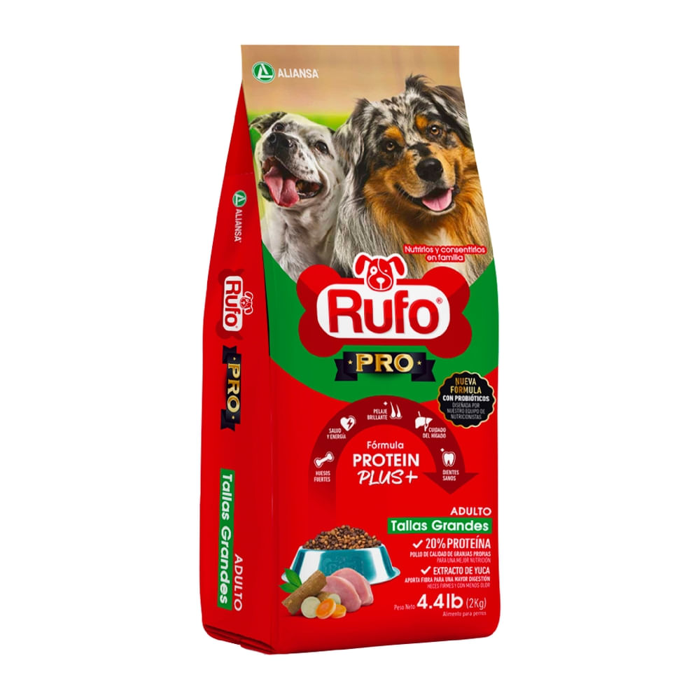 Comprar Alimento Rufo pro para perro adulto - 2000 g | Walmart ...