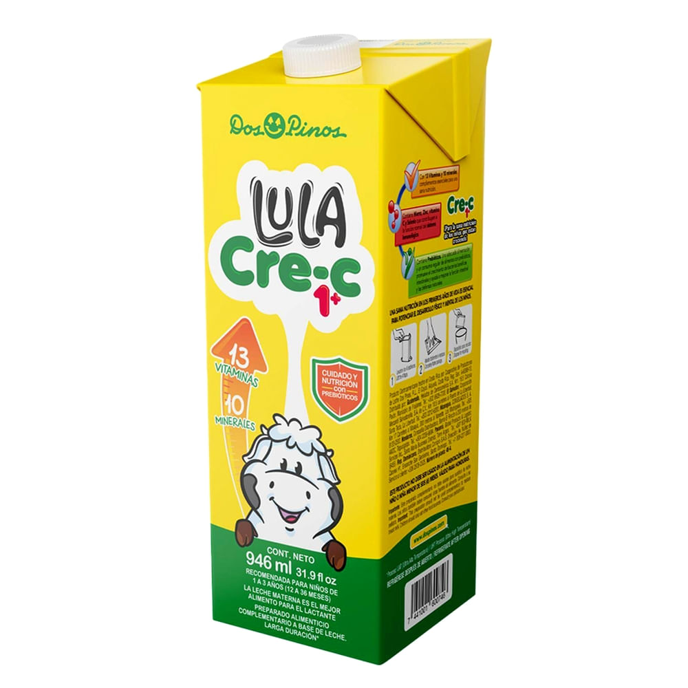 Comprar Leche Dos Pinos uht cre-c 1+ sin azúcar añadido - 946 ml ...