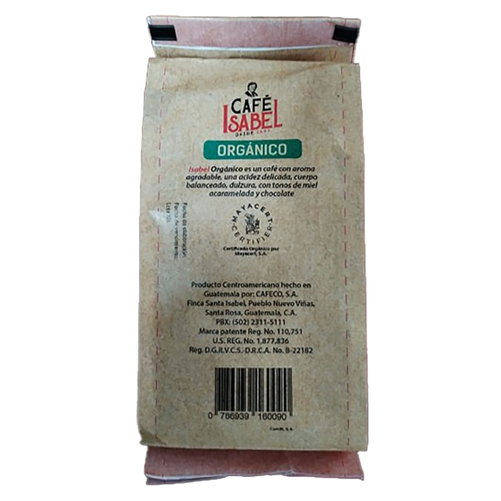 Café Isabel orgánico -340 g - Walmart | Compra en línea