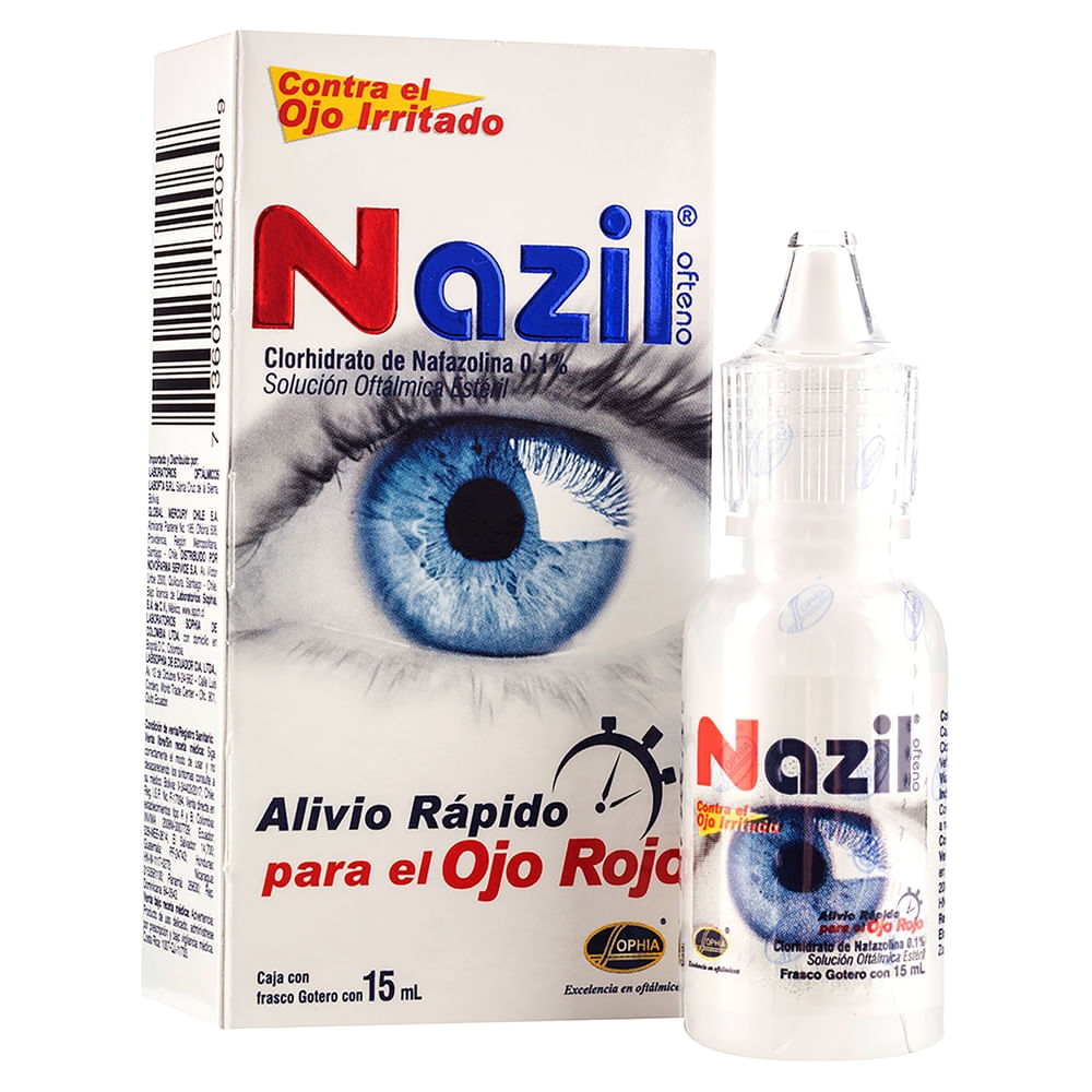 Comprar Nazil Ofteno Gotas Oftálmicas 15 ml | Walmart Guatemala - Maxi ...