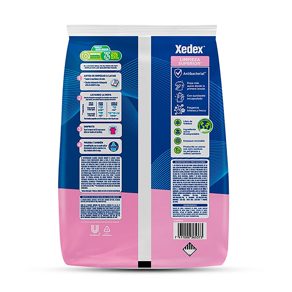 Comprar Detergente Xedex Poder Extremo Primavera en Polvo - 1.5 kg ...