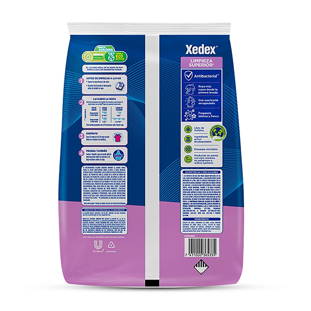 Detergente Xedex Poder Extra Suave en Polvo - 4500 g - Walmart | Guatemala