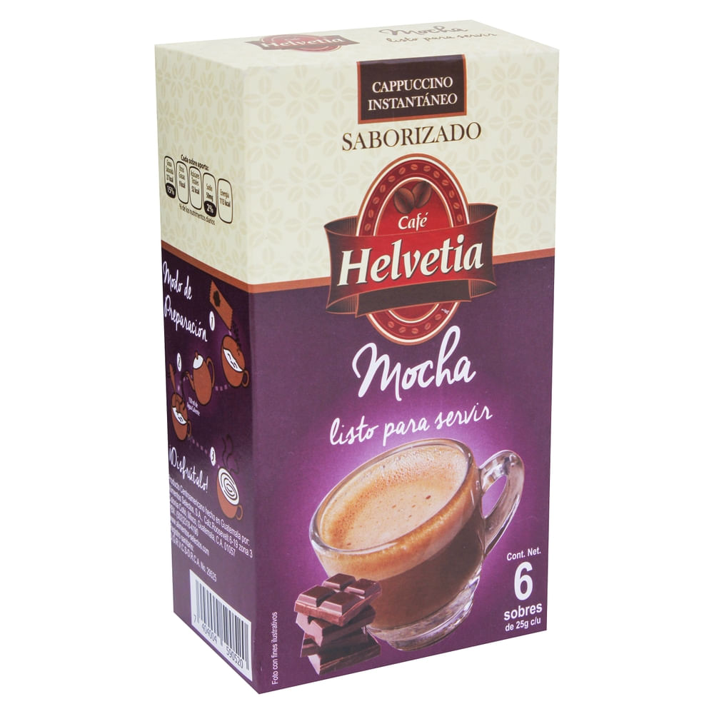 Comprar Café Helvetia instantáneo Mocha - 150 g | Walmart Guatemala