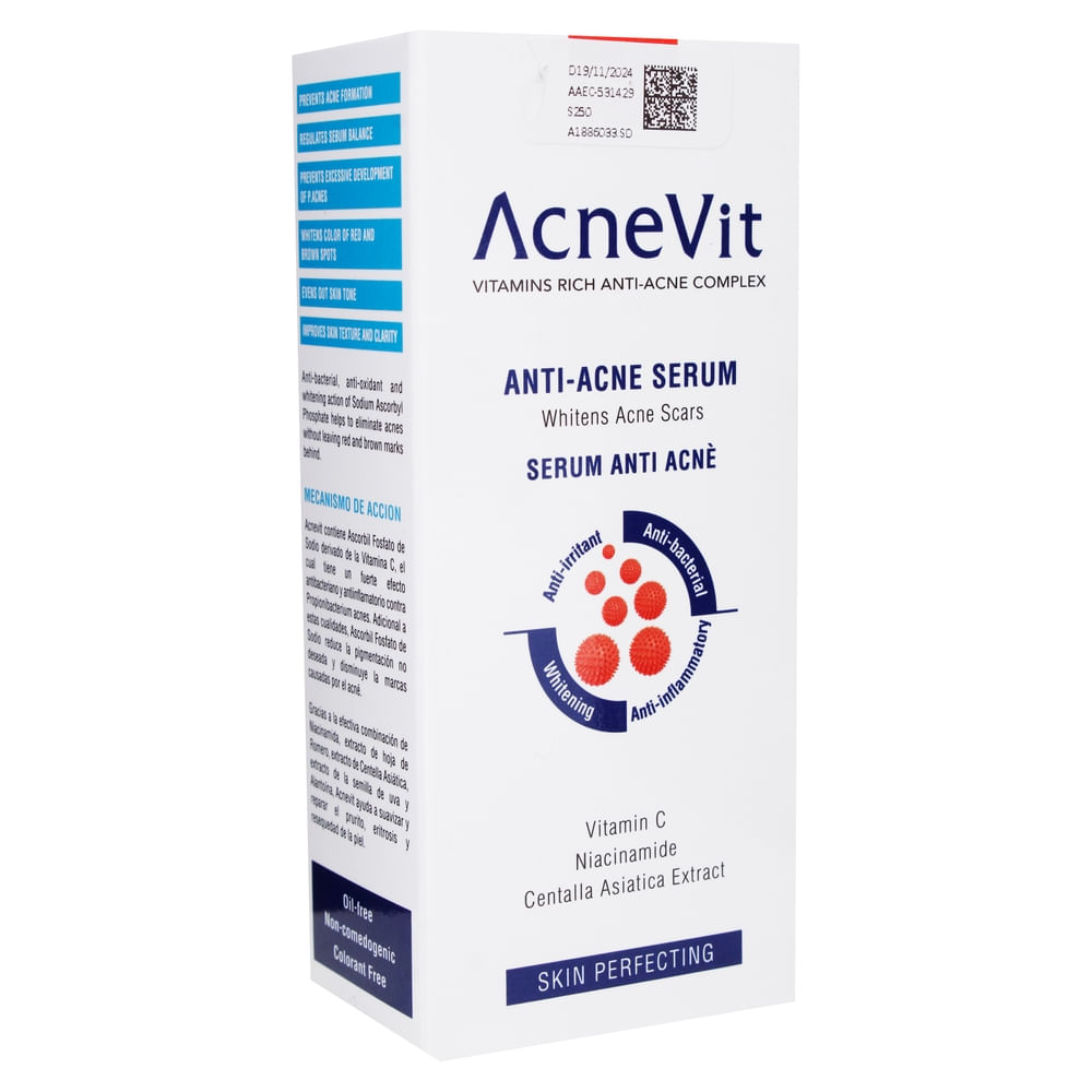 Dermatología Acnevit Acnevit Antiacne Serum 30 ml - Walmart | Compra en ...