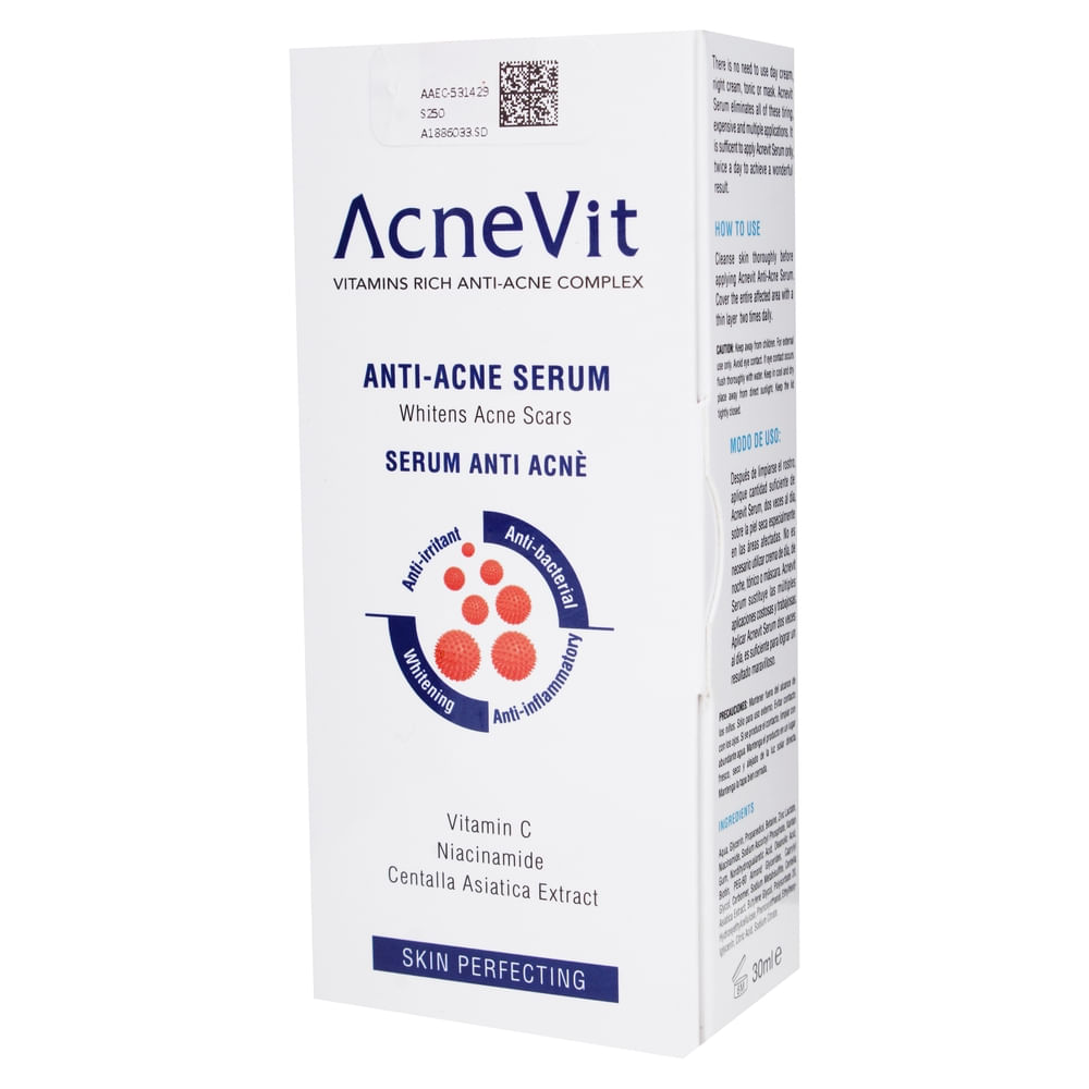 Dermatología Acnevit Acnevit Antiacne Serum 30 ml - Walmart | Compra en ...