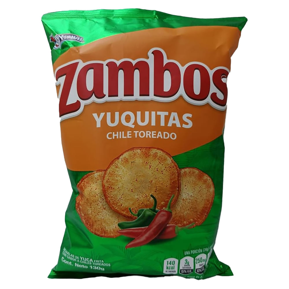 Comprar Yuquitas Zambos Chile Toreado - 130 g | Walmart El Salvador ...