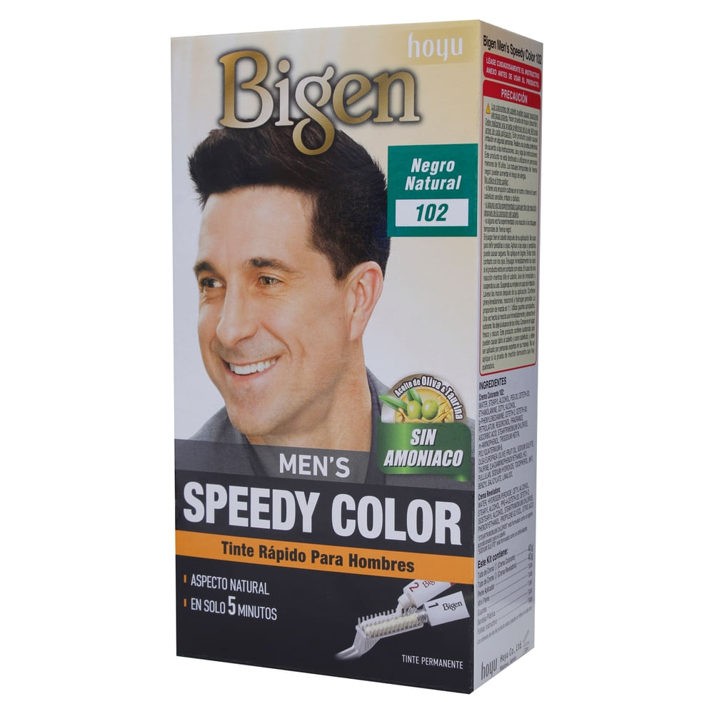 Comprar Tinte Bigen Mens Speedy 102 Negro - 80 g | Walmart Guatemala