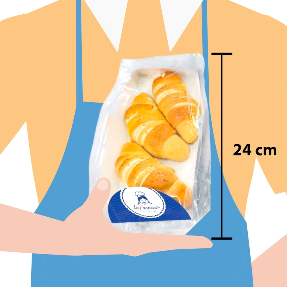 Pan Parisino gusanito -180 g - Paiz | Guatemala