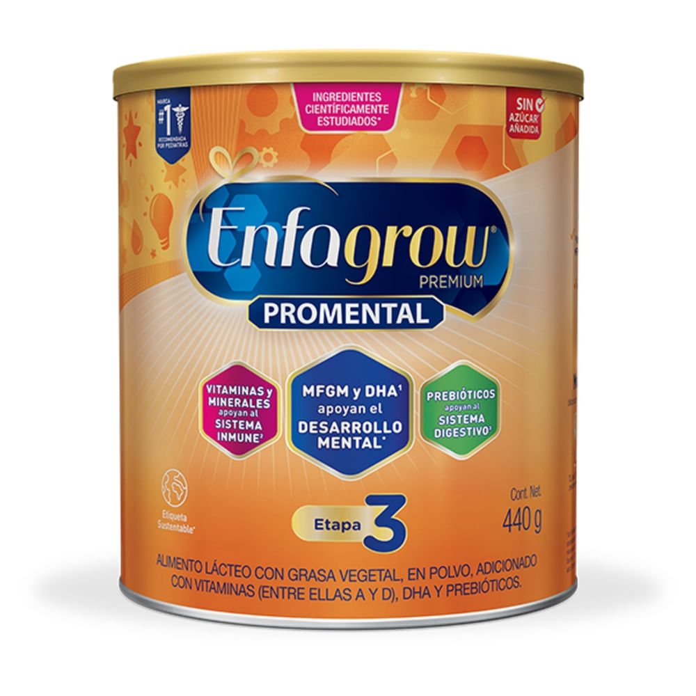 Comprar Fórmula infantil Enfagrow promental etapa 3 - 440 g | Walmart ...
