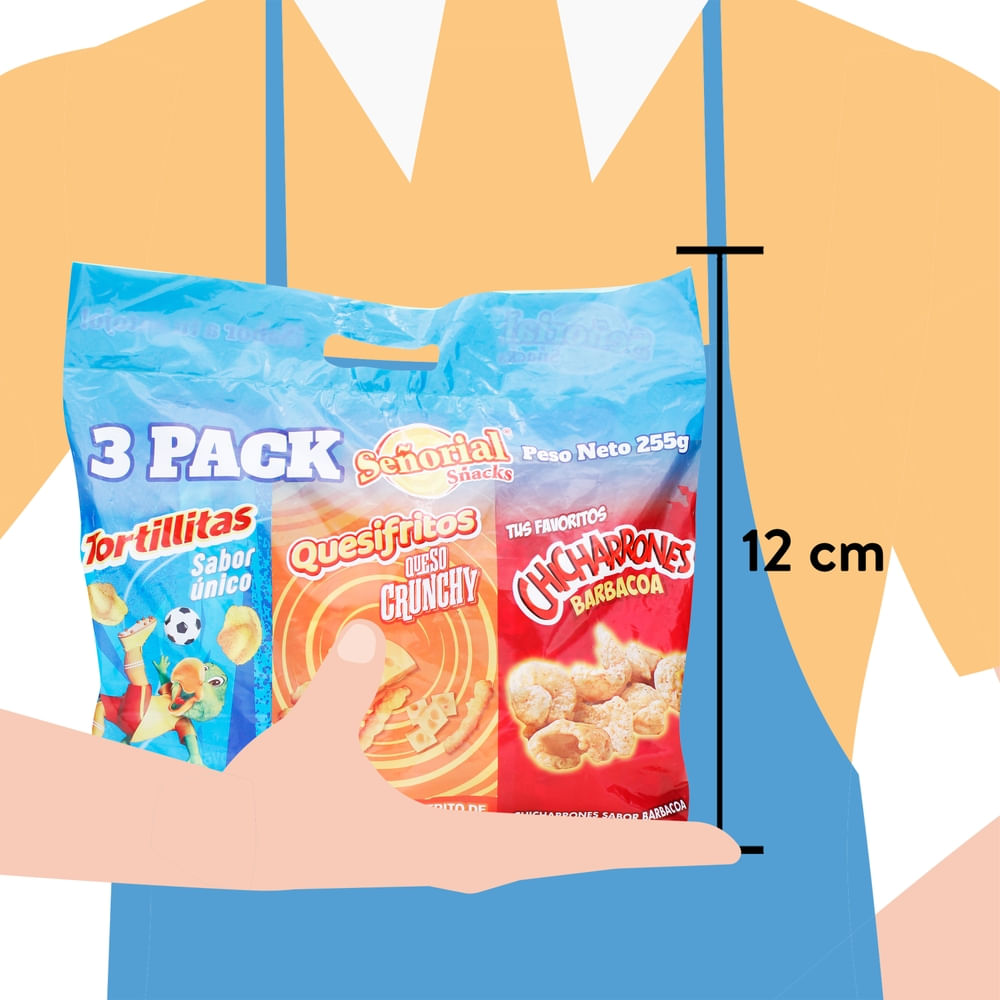 3pack Senorial 255 Gr