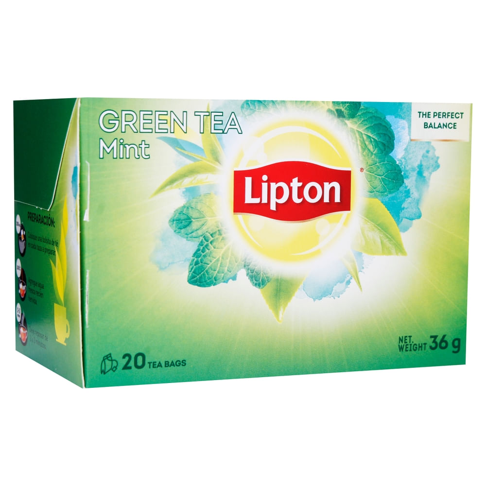 Lipton Te Verde Menta 36 Gr