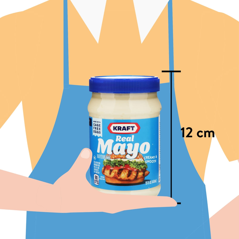 Comprar Mayonesa Kraft Real - 443 ml | Walmart Guatemala - Walmart ...