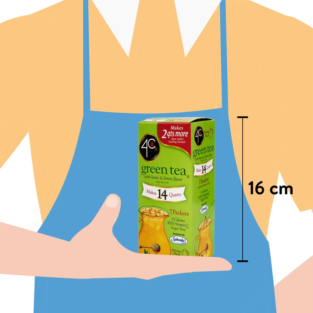 Comprar Bebida 4C Totaly Light Té Verde - 48 g | Walmart Guatemala ...