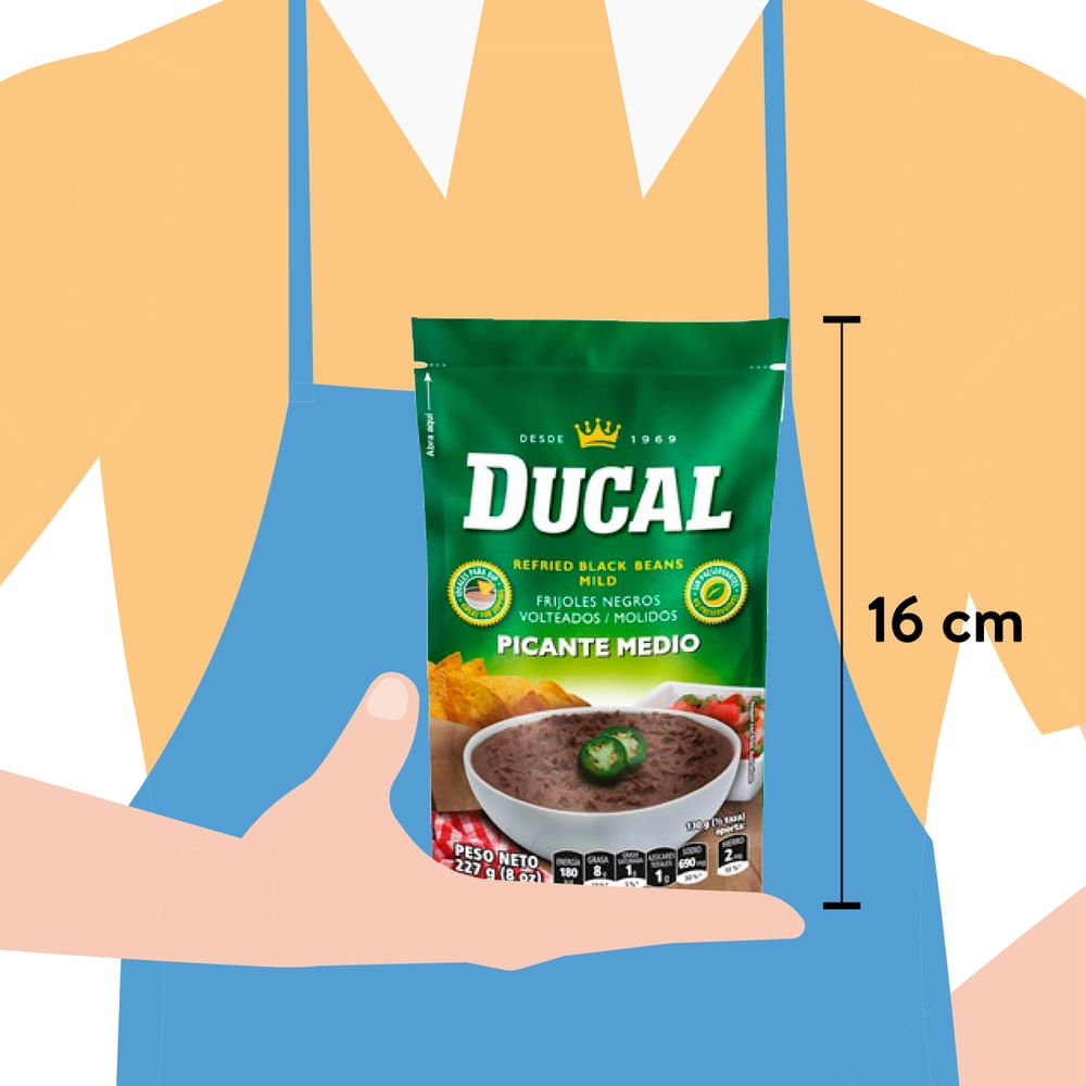 Comprar Frijol Ducal molido negro picante medio - 227 g | Walmart ...