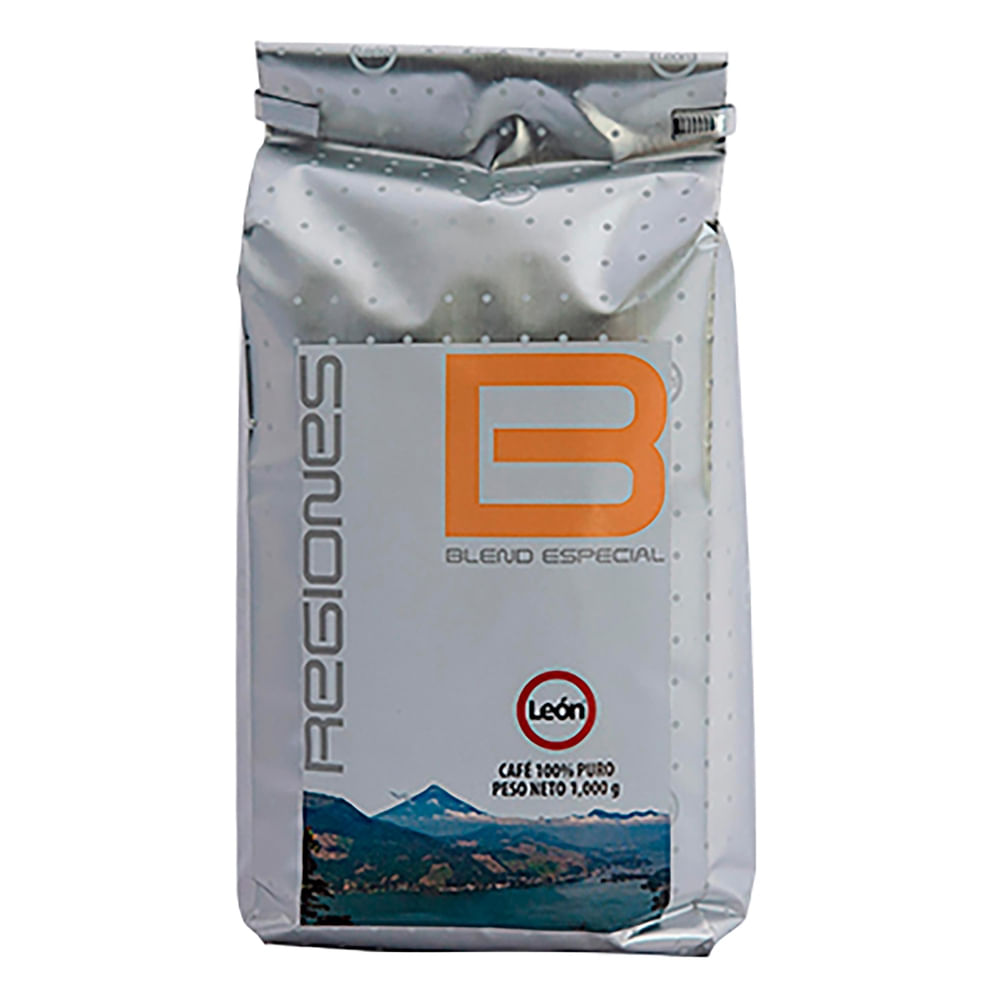 Comprar Café León 100% Puro Regiones Blend Especial Grano - 1000 g ...