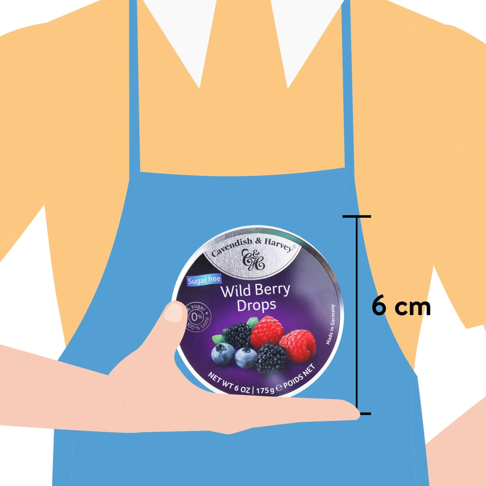 Cavendish Dulc Frutobosq Sin Azuca 175gr