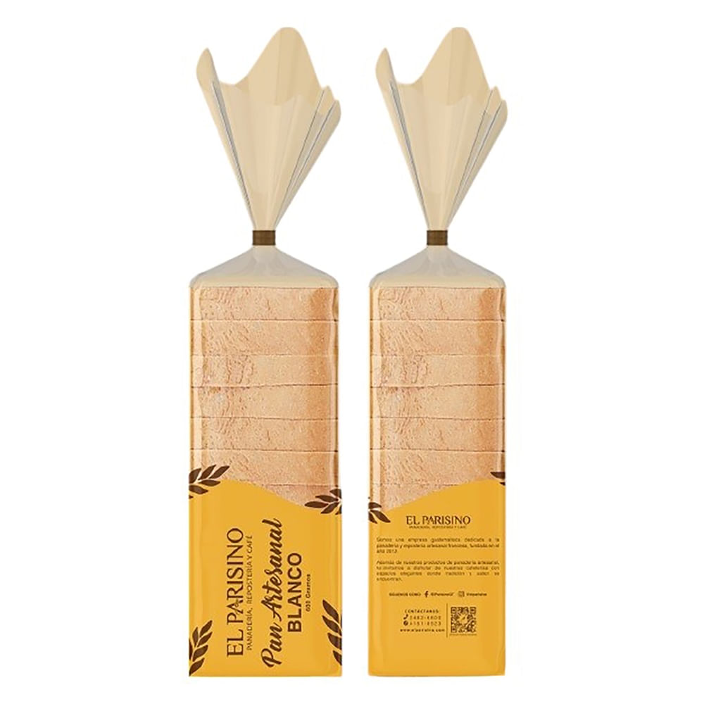 Comprar Pan Molde Blanco Parisino - 600 g | Walmart Guatemala - Paiz ...