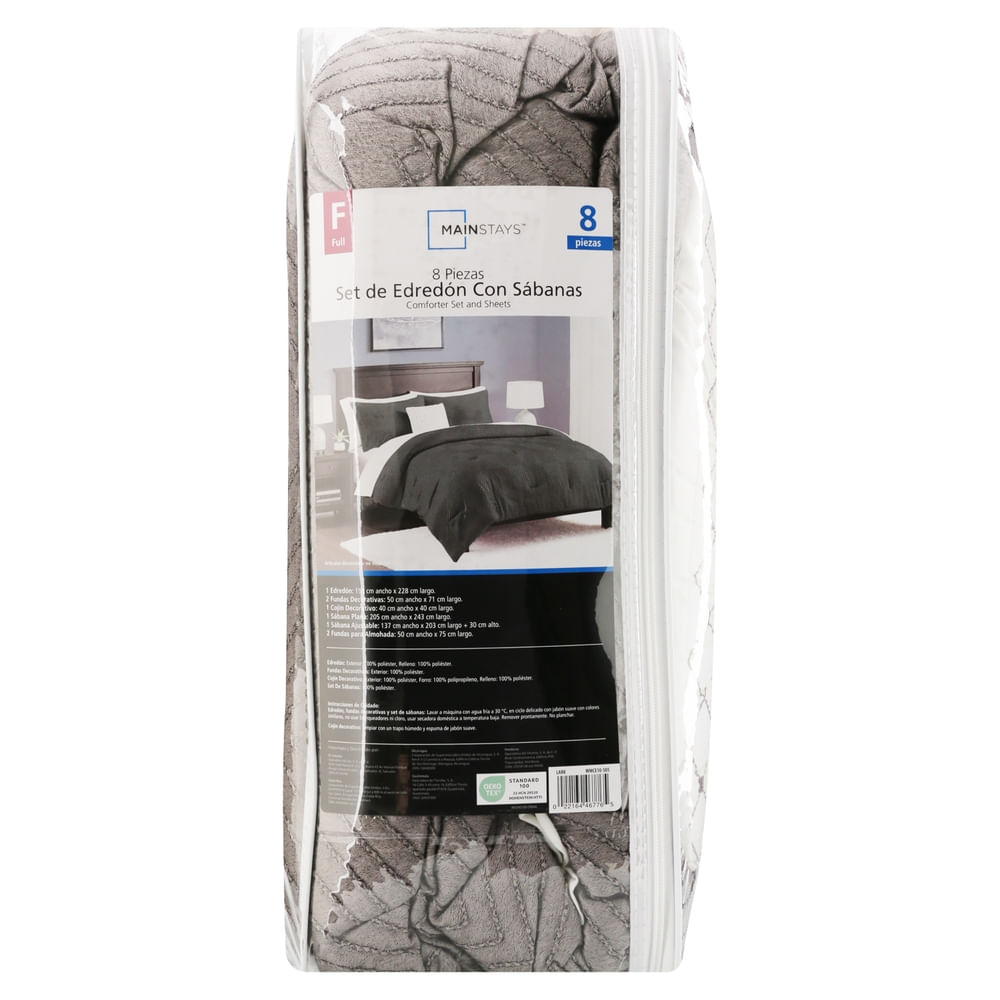 Ms Edredon Lark 8pzs F Grey - Walmart | Guatemala