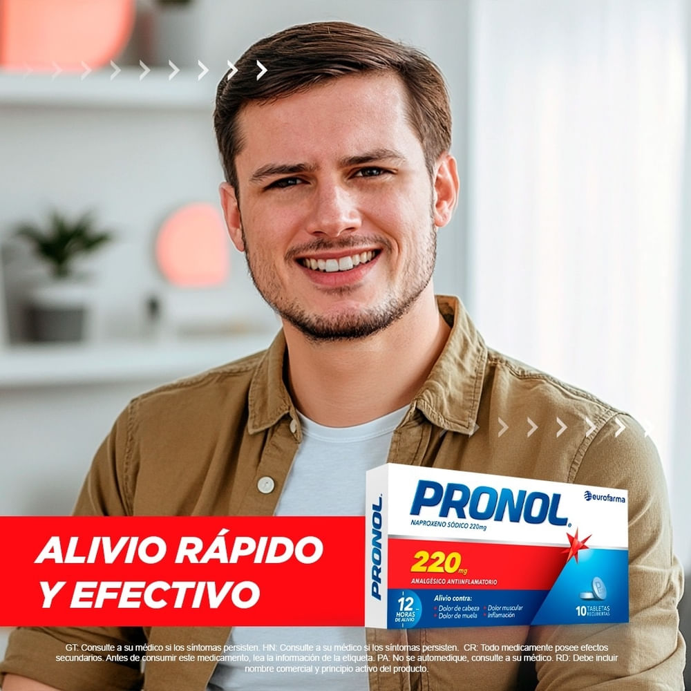 Comprar Analgesico Antiinflamatorio Pronol 220 M | Walmart Guatemala ...