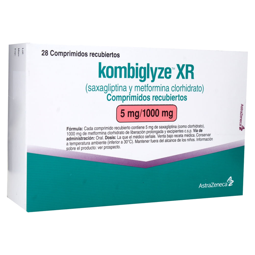 Comprar Diabetes y Tiroides Astrazeneca Kombliglize Xr x 28 Comprimidos ...
