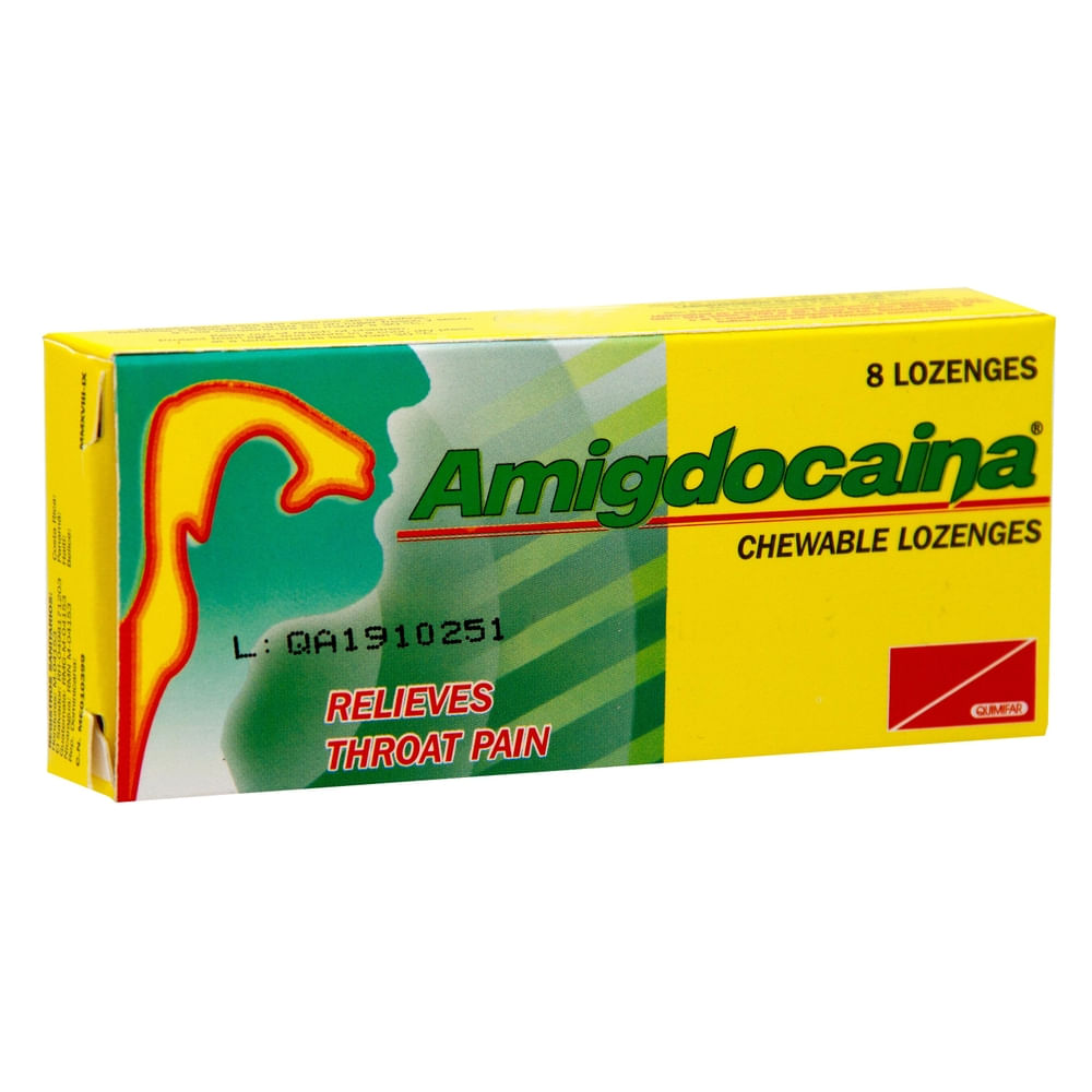 Comprar Amigdocaina Caja X 8 Tabletas | Walmart Guatemala