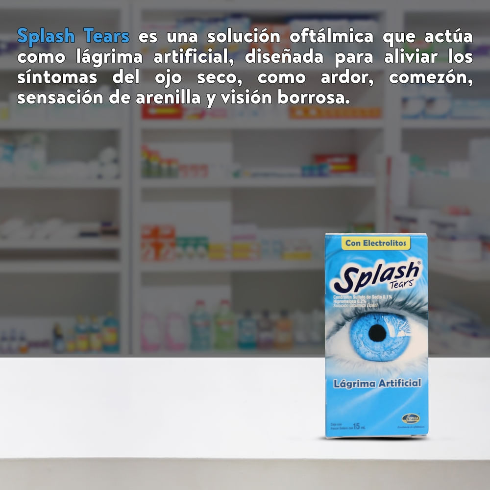 Comprar SPLASH TEARS SOLUCIÓN OFTALMICO 15ML | Walmart Guatemala - Paiz ...
