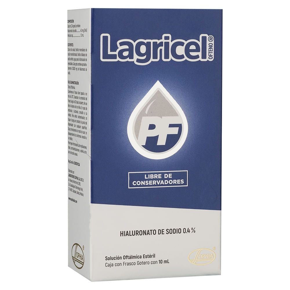 Comprar Lagricel Ofteno Pf Solución Oftalmico 10ml | Walmart Guatemala ...