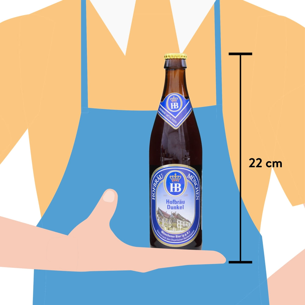 Comprar Cerveza Hofbreau Dunkel Botella - 500 ml | Walmart Guatemala ...
