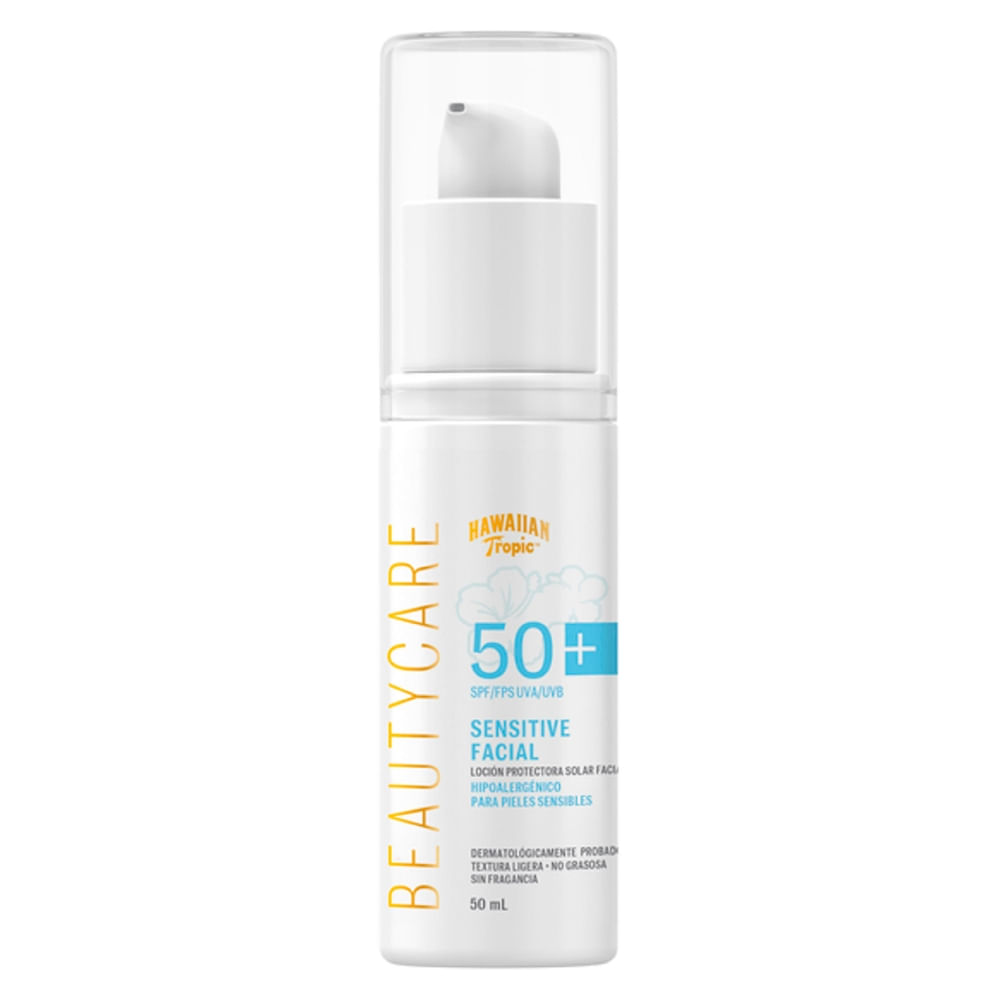 Comprar Protector solar facial Hawaiian Tropic beauty care sensitive ...