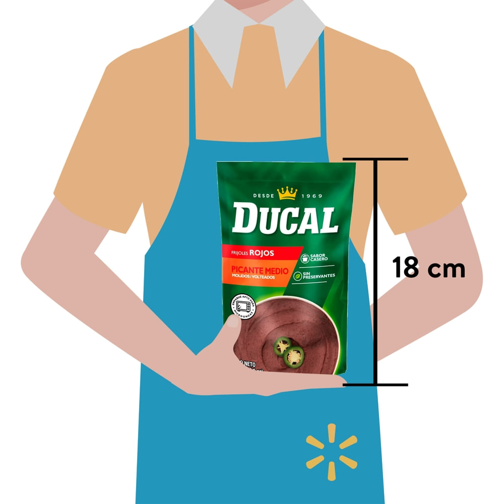Comprar Frijol Ducal Volteado Negro Picante Medio - 400 g | Walmart ...