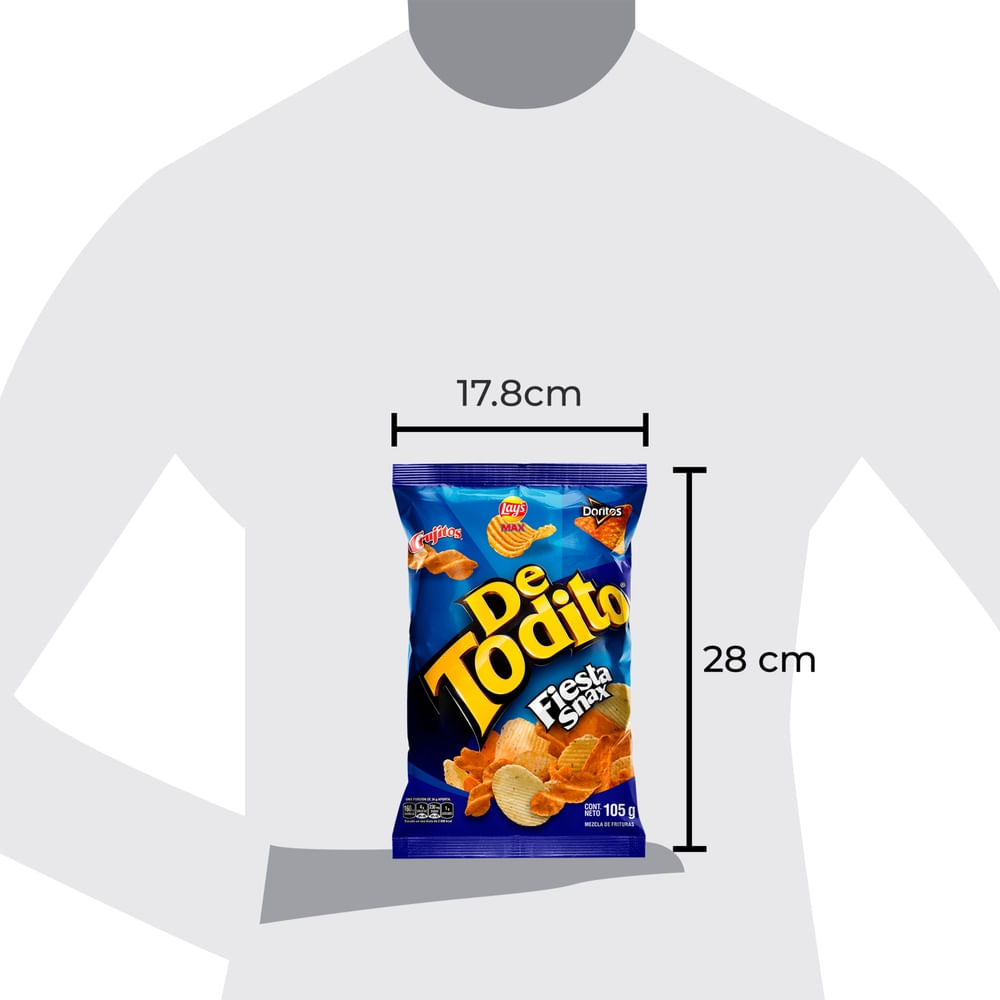 Comprar Snack Frito Lay DeTodito Fiesta Snax - 105 g | Walmart ...
