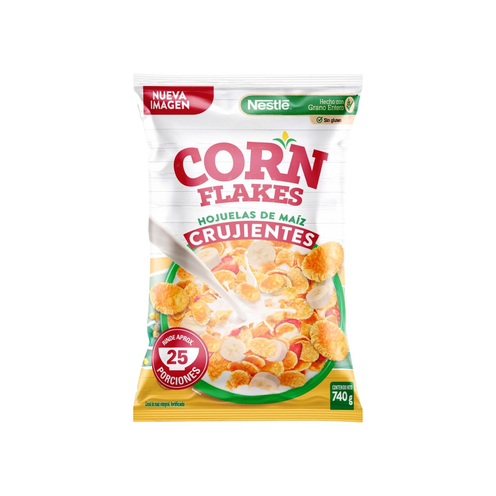 Comprar Cereal Nestlé Corn Flakes Bolsa - 740 g | Walmart Guatemala