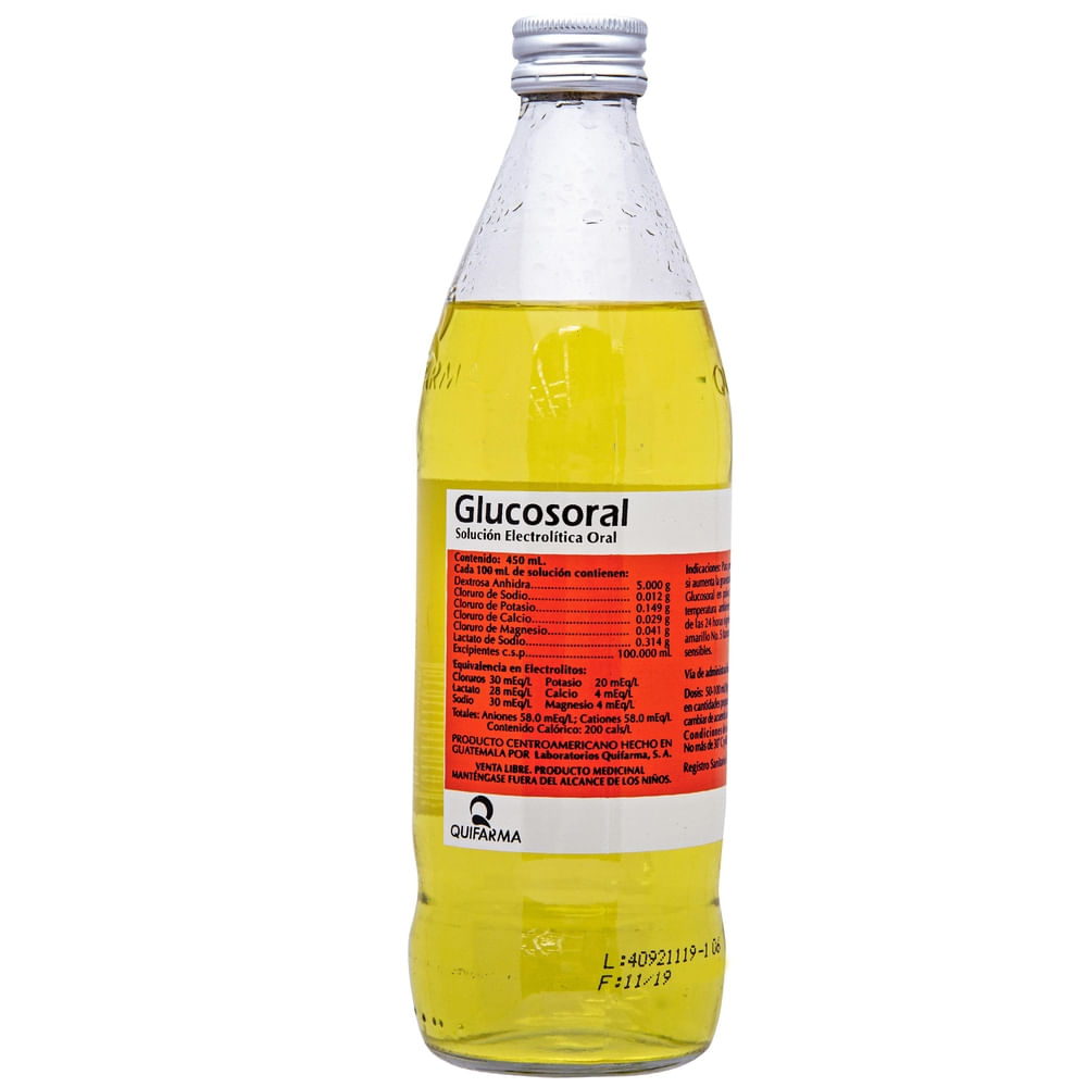 Comprar Glucosoral Quifarma Infasa Melocotón - 450 ml | Walmart Walmart ...